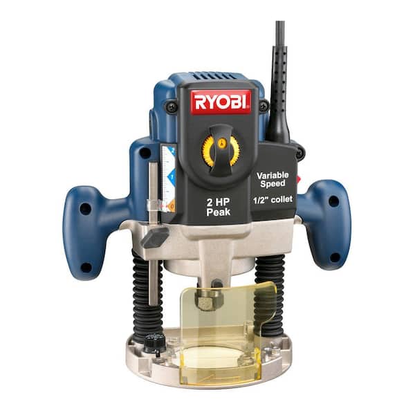 RYOBI 2 HP Plunge Router RE180-1PL - The Home Depot