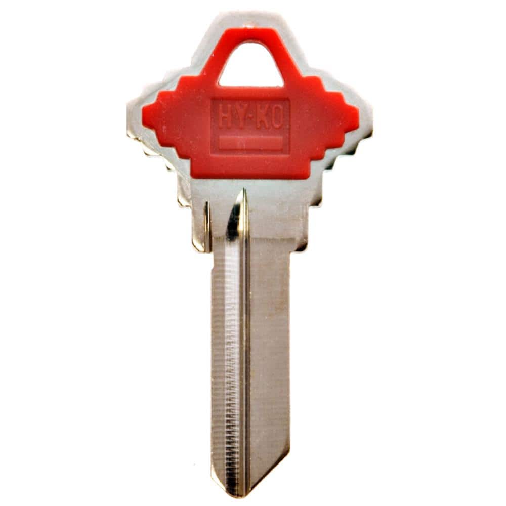HY-KO Keyblank Schlage LCK Red 13005SC1PR - The Home Depot