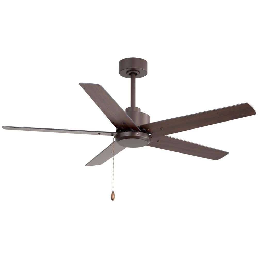 Breezary Sunil 52 in. Indoor 3-Speed Oil Rubbed Bronze Ceiling Fans ...