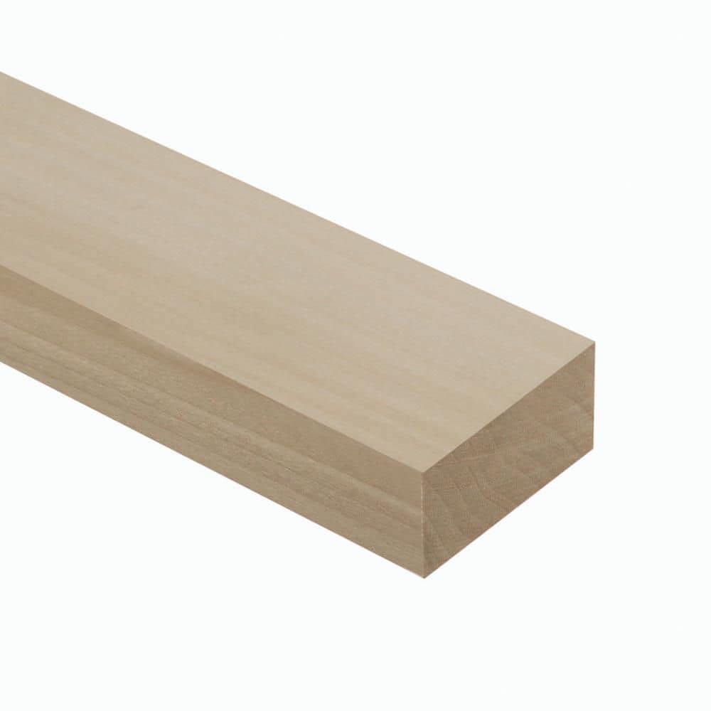 Woodgrain Millwork 1 in. x 6 in. x Random Length Poplar Board 10192307 ...
