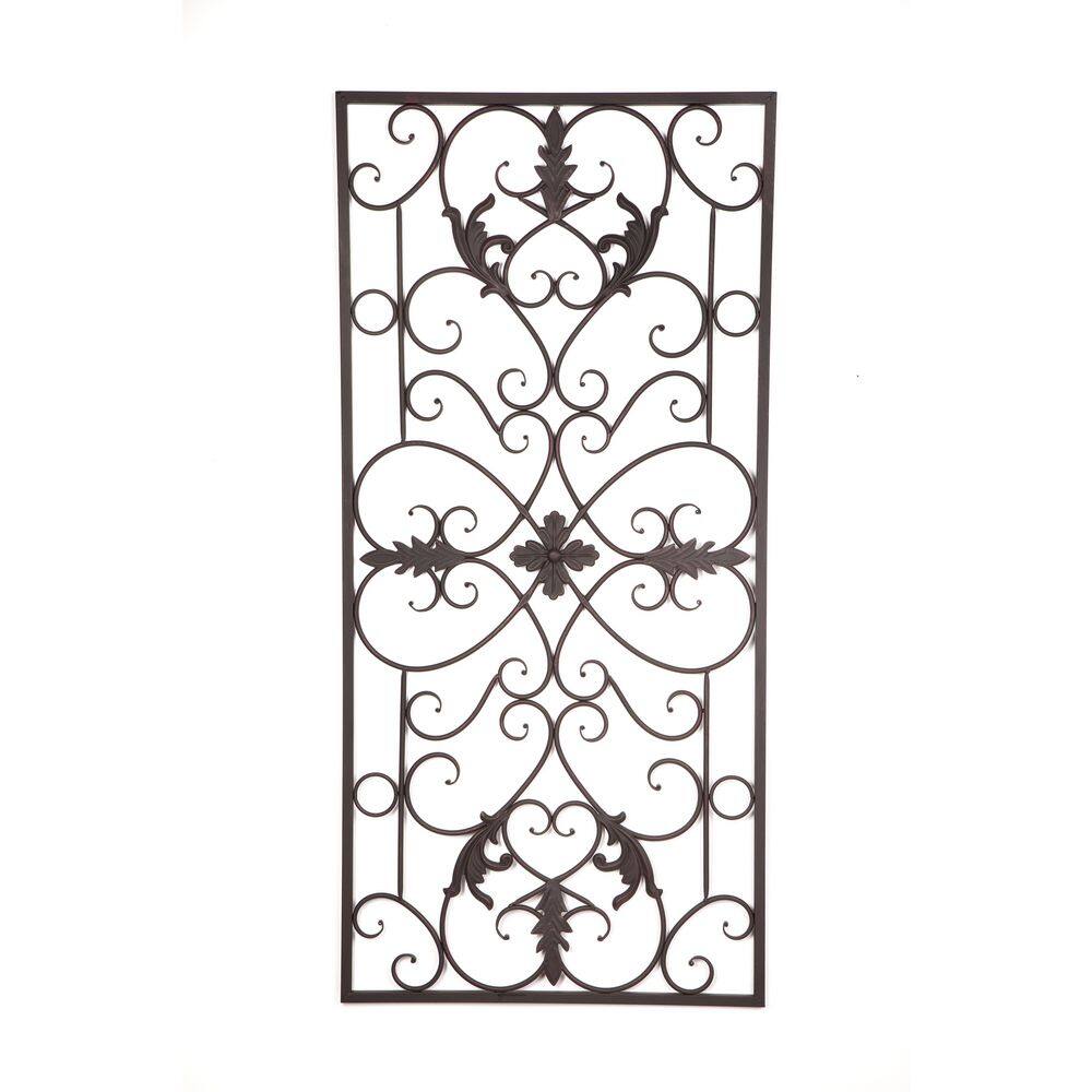 BYRON ANTHONY HOME Serenity Metal Wall Decor BA7740G - The Home Depot