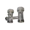 Pensotti Straight Isolation Valve with By-Pass and O-Ring Seat for ...