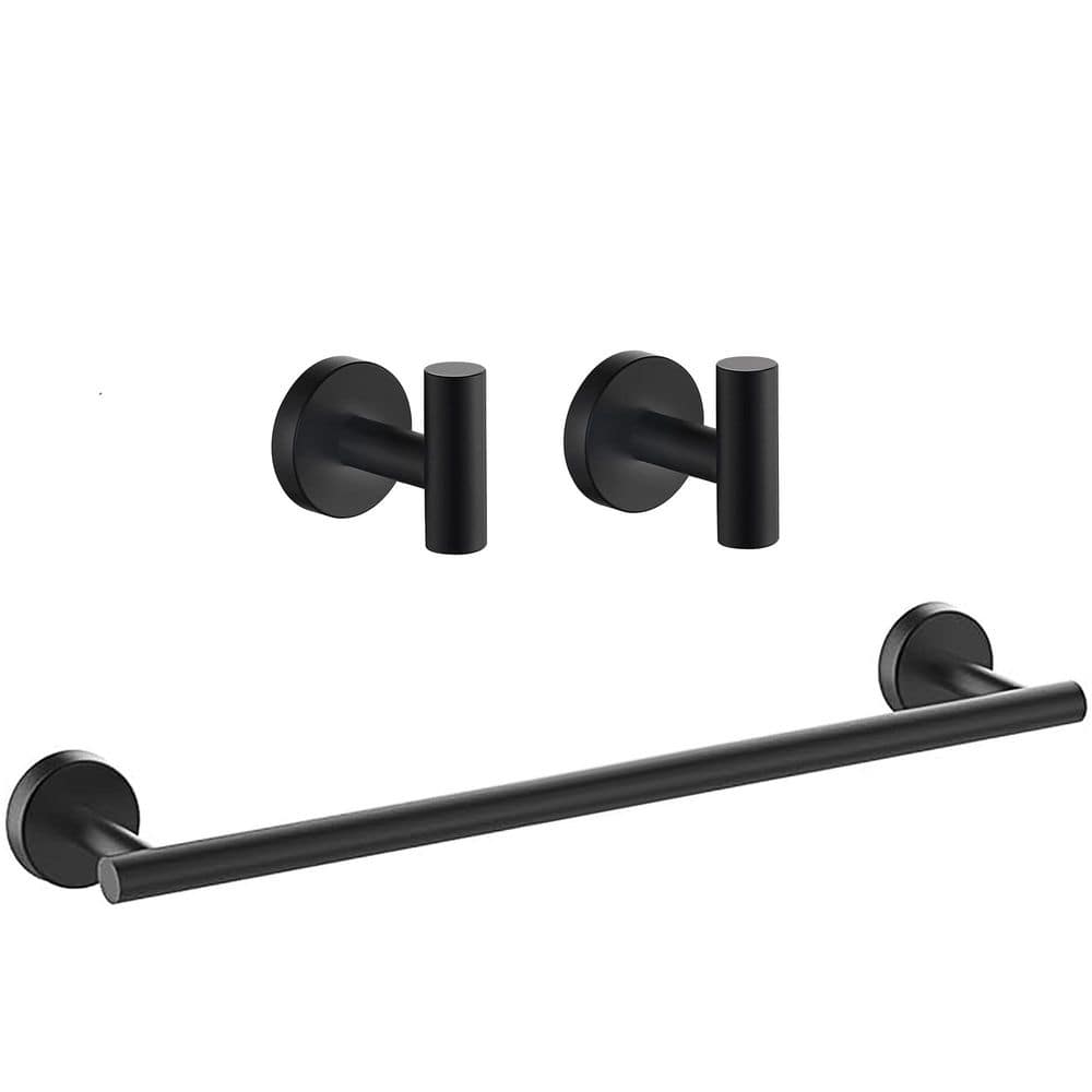 ruiling 3 -Piece Bath Hardware Set with Mounting Hardware in Stainless ...