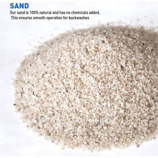 Palmetto Filter Sand for Residential and Commercial Pool Sand Filters 50 Pound