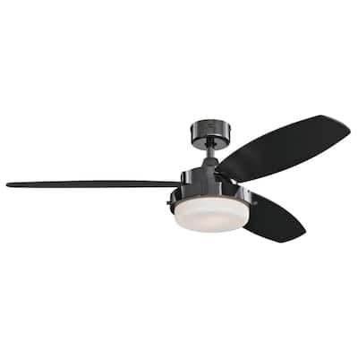 Westinghouse Alloy 42 in. LED Gun Metal Ceiling Fan with Light Kit 7221500