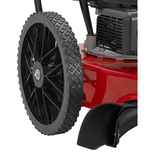 Troy-Bilt 22 in. 163cc Gas Walk Behind String Trimmer Mower TB22TMC ...