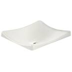 KOHLER DemiLav Wading Pool Cast Iron Vessel Sink in White K-2833-0 ...
