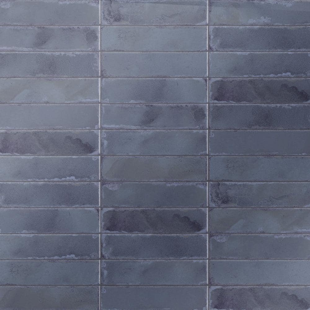 Merola Tile Luca Marine 9 in. x 9 in. Ceramic Wall Take Home Tile ...