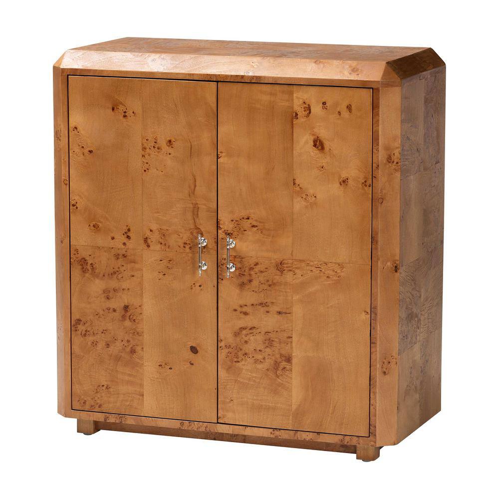 bali & pari Valora Mappa Real Burl Wood 31.5 in. Kitchen Sideboard 249-13927-HD - The Home Depot