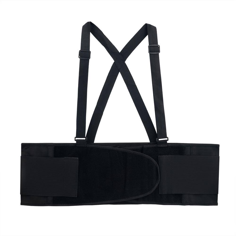 BUCKET BOSS Adjustable Work Black Back Brace Back Support Work Belt - X ...