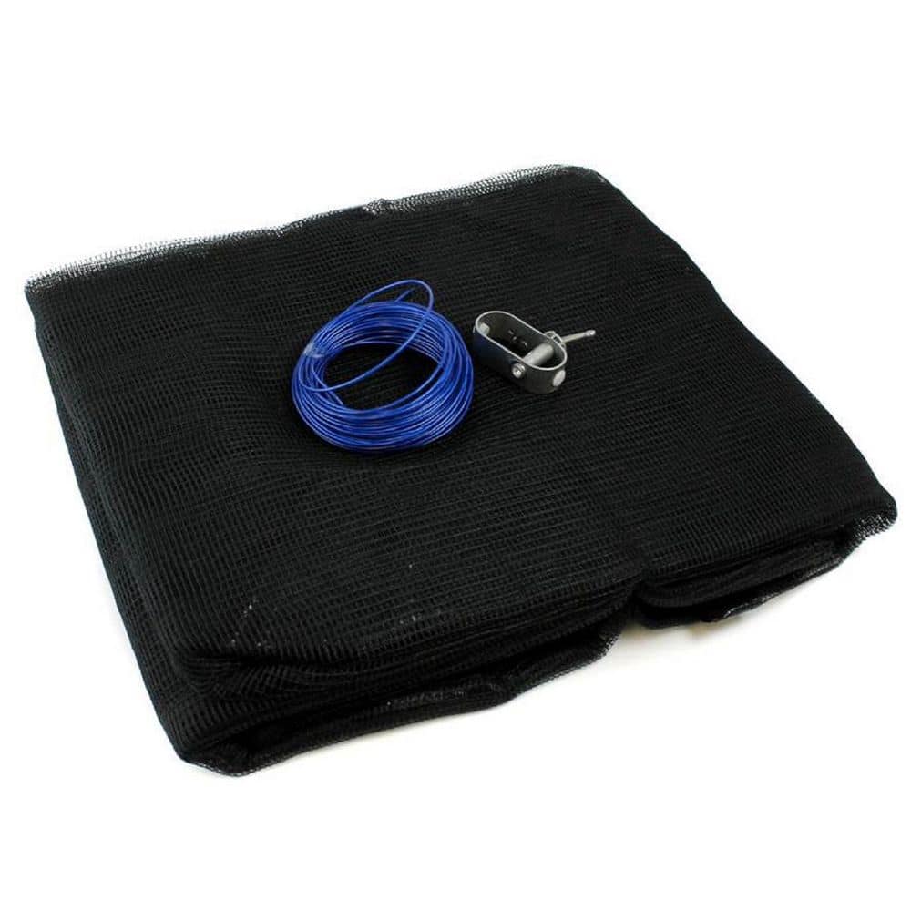 Swimline 28 ft. Round Above Ground Swimming Pool Leaf Net Cover for ...