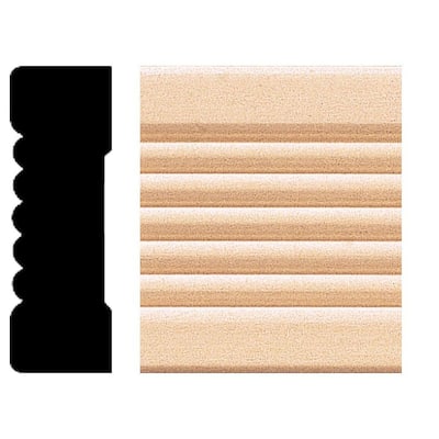 Fluted - Casing - Door & Window Moulding - The Home Depot