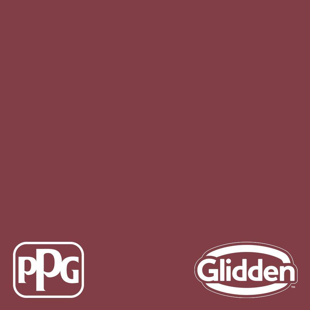 Glidden 8 oz. PPG1052-7 Ruby Lips Satin Interior Paint Sample PPG1052 ...