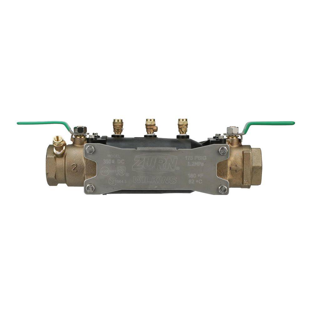 Wilkins 2 in. 350XL Double Check Backflow Preventer Valve 2-350XL - The ...