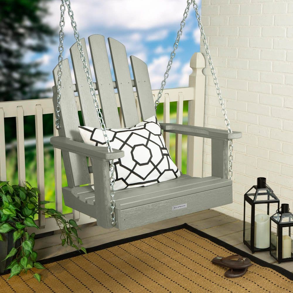 Highwood Classic Westport 1-person Plastic Porch Swing AD-SW2CW23-EUC ...