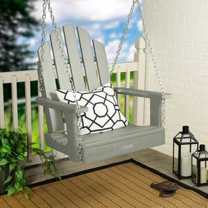 Highwood Classic Westport 1-Person Plastic Porch Swing AD-SW2CW23-WBR ...