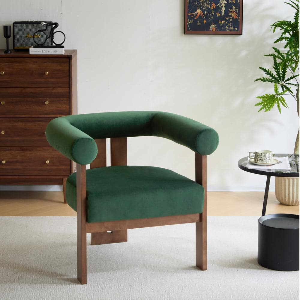 CHRISTOPHER KNIGHT HOME Ralis Modern Upholstered Velvet Accent Arm ...