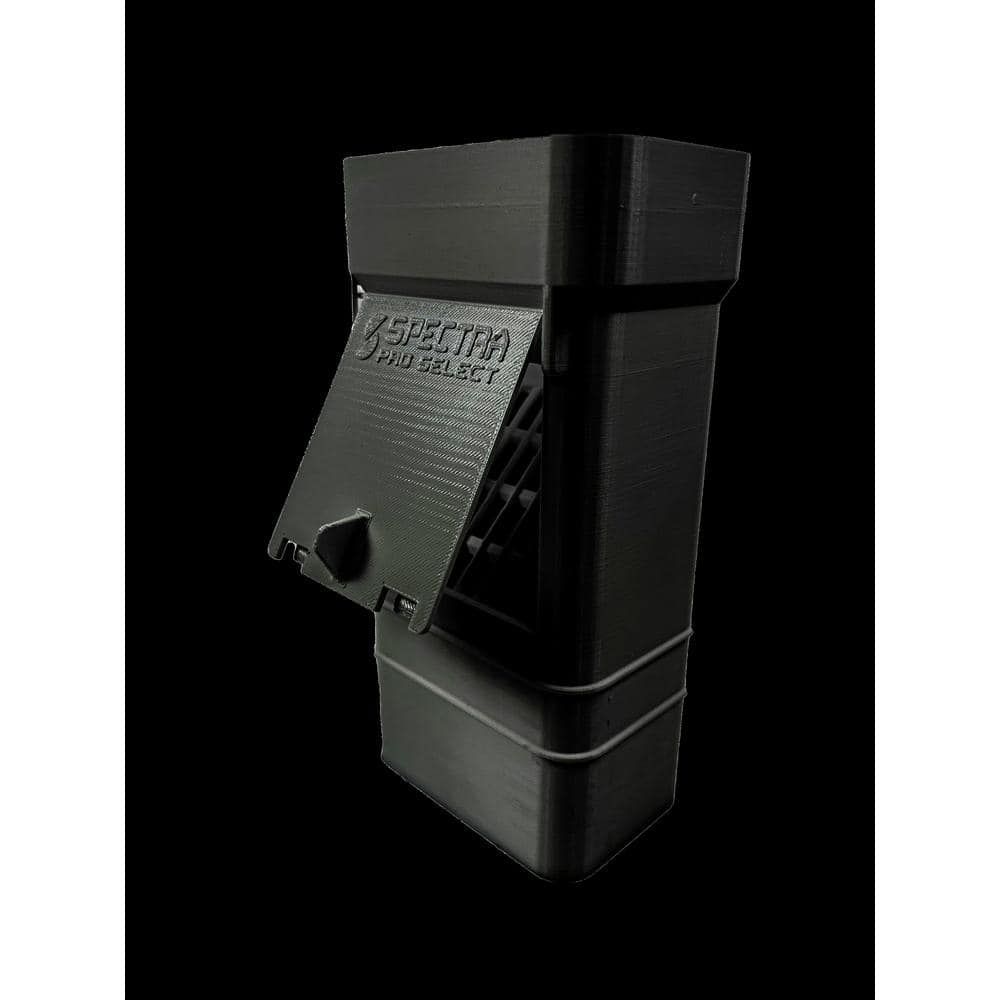 Spectra Pro Select 3 in. x 4 in. Plastic Downspout Filter Black DSFLTRTBK - The Home Depot