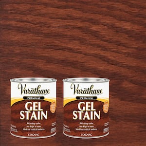 Varathane 1 qt. Midnight Blue Semi-Transparent Gel Interior Wood Stain ...