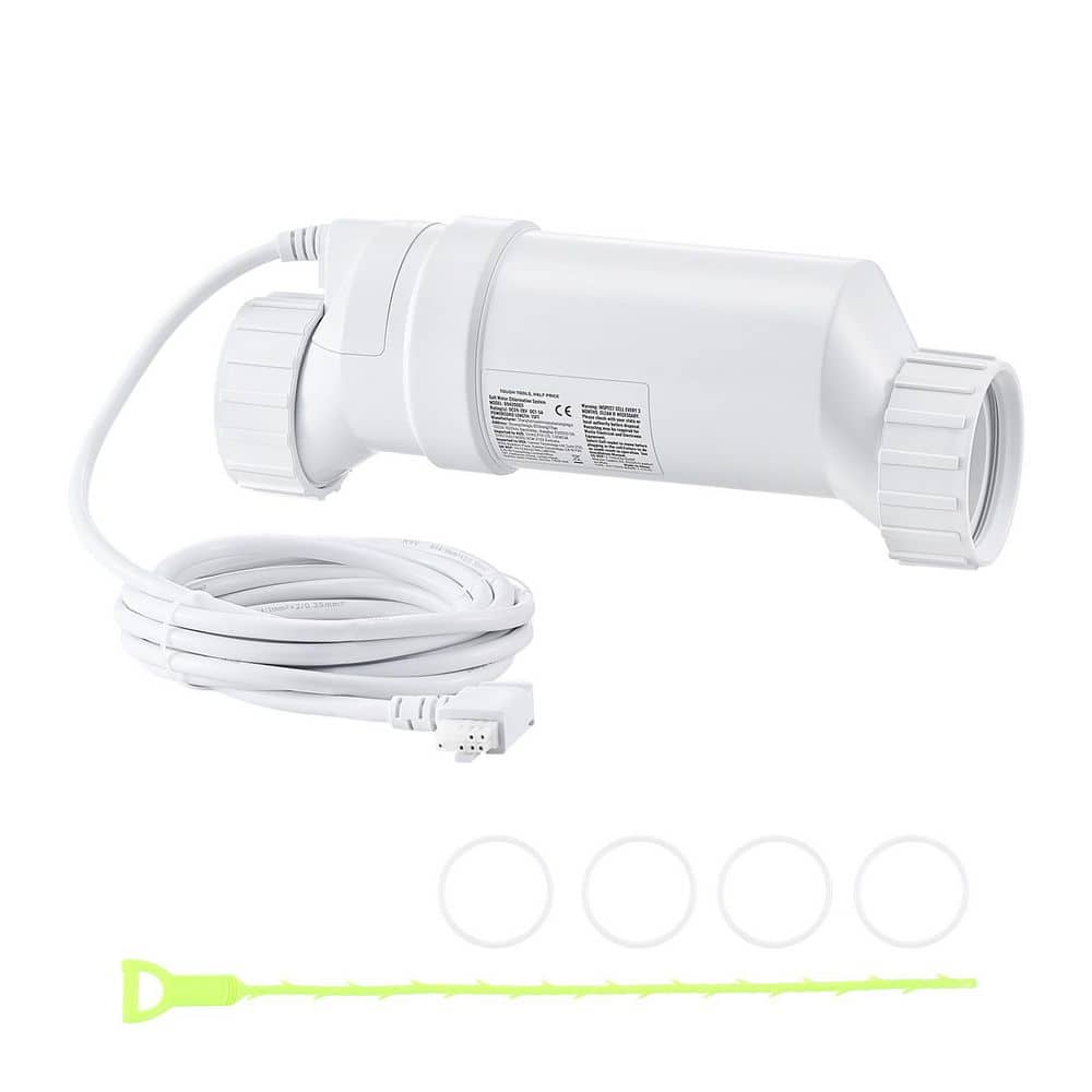 SKYSHALO Salt Water Chlorinator System, Pool Chlorination Cell Fits for ...