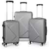 HIKOLAYAE Marathon Lakeside Nested Hardside Luggage Set in Gainsboro ...