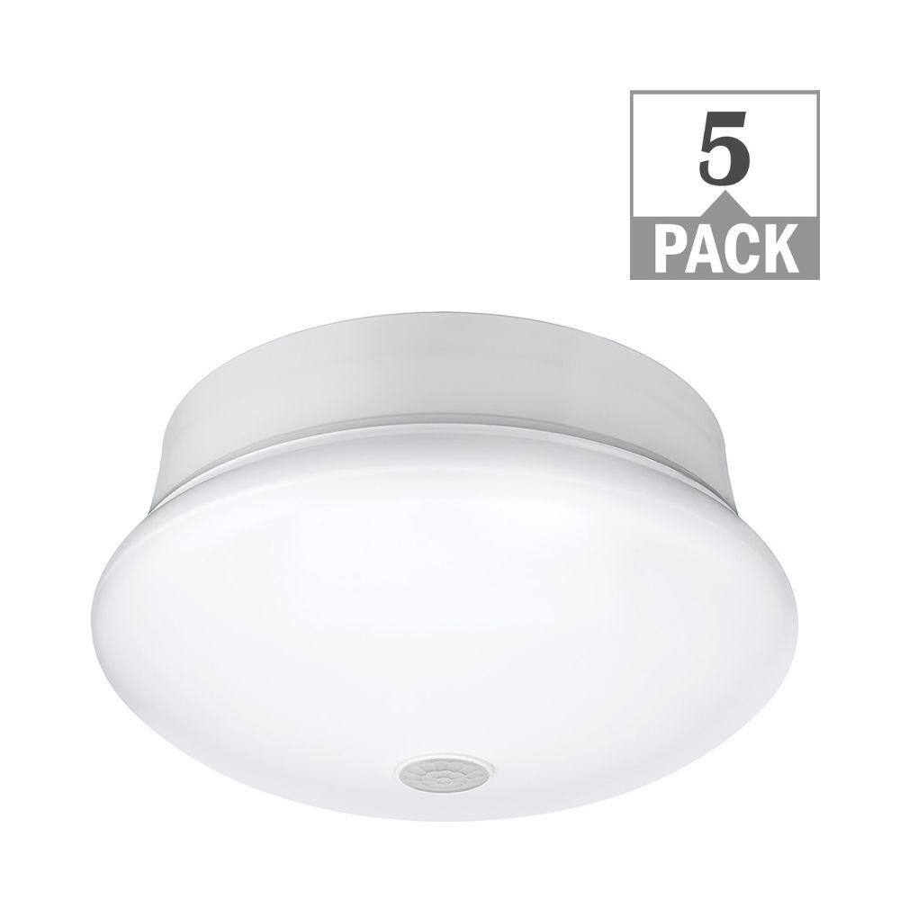 ETi Spin Light 7 in. Motion Sensing Closet Light Garage Light LED Flush ...