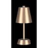 Hampton Bay 11in LED brass finish cordless desk lamp 1 pack 61000035 ...