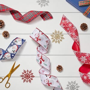 Christmas Tree Ribbon - Christmas Tree Decorations - The Home Depot