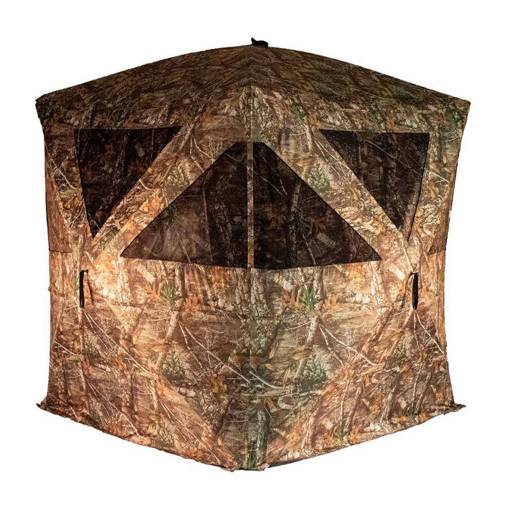 RealTree Edge 3-Person to 4-Person Hunting Ground Blind-R500-RTE - The ...