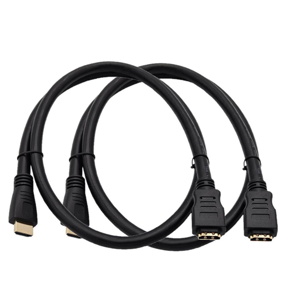 Micro Connectors, Inc. HDMI Extension 25 ft. (24AWG) Cable with ...