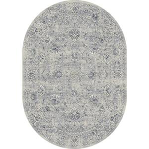 Dynamic Rugs Ancient Garden Multi Panel 5 ft. x 5 ft. Round Area Rug ...