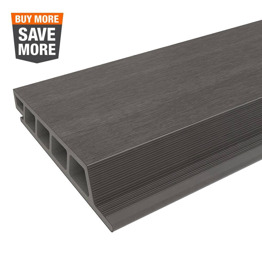 NewTechWood Shadowline All Weather System 6.7 in. x 96 in. Argentinian ...