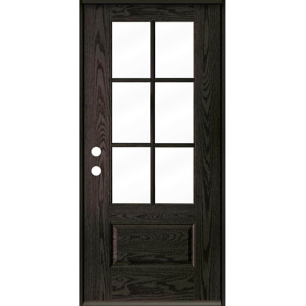 Have a question about Krosswood Doors 36 in. x 80 in. Insulated 6 Lite ...