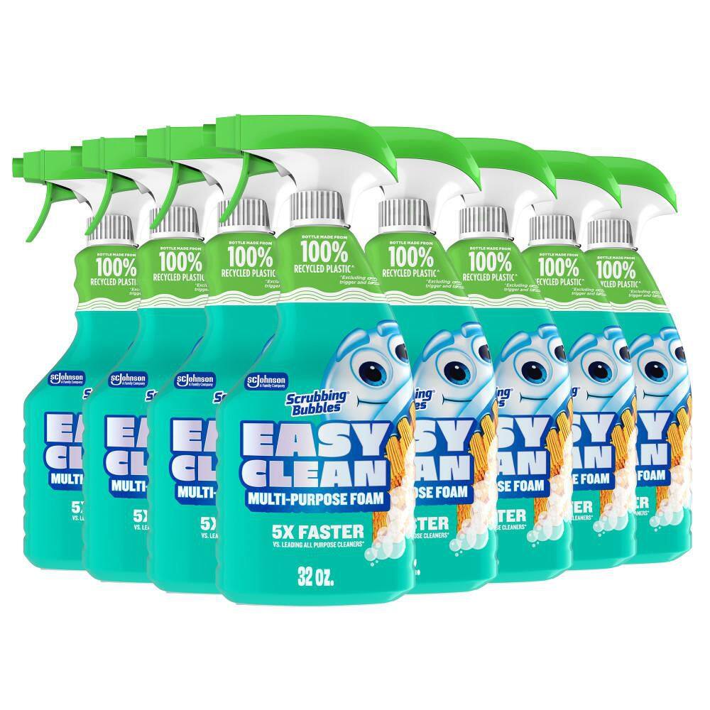 Scrubbing Bubbles 32 fl. oz. Easy Clean Multi-Purpose Foam Bathroom ...