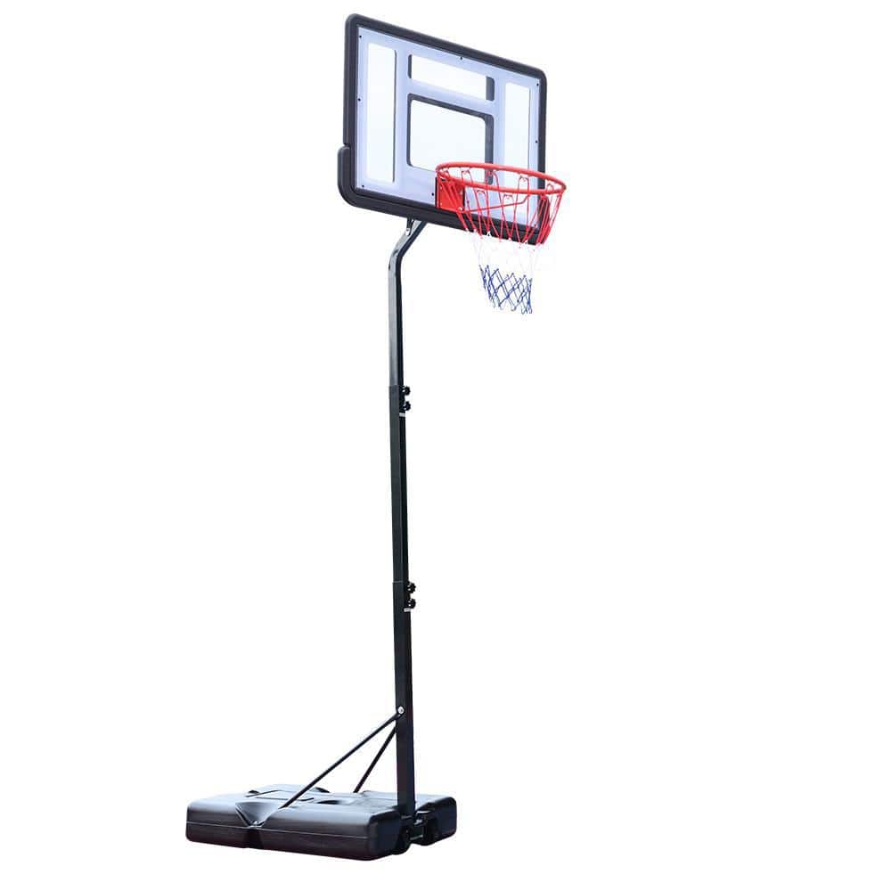 Karl home 6.9 ft. to 8.5 ft. H Adjustable Basketball Hoop for Kids Teenager Youth Playing 792678730135 The Home Depot