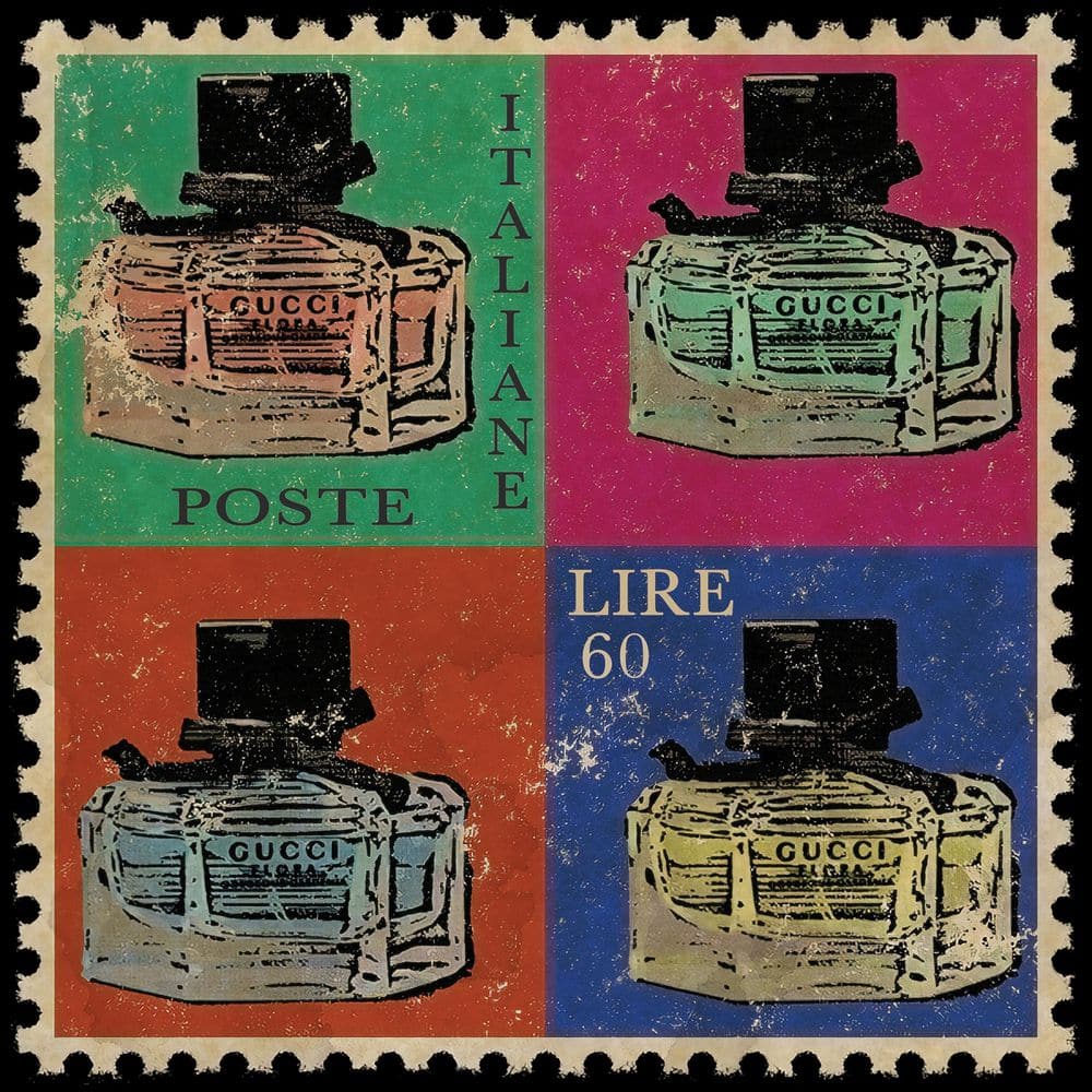 VENICE BEACH Collections Gucci Pop Art Postage Stamp by Grotto Studios ...