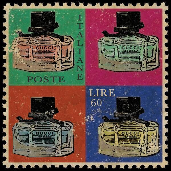 VENICE BEACH Collections Gucci Pop Art Postage Stamp by Grotto Studios ...