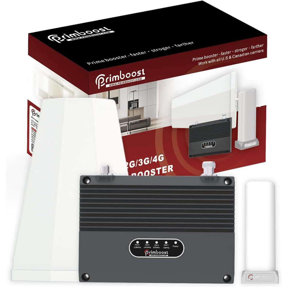 Etokfoks Cell Phone Booster for Home Office, Up tp 4,000 sq. ft ...