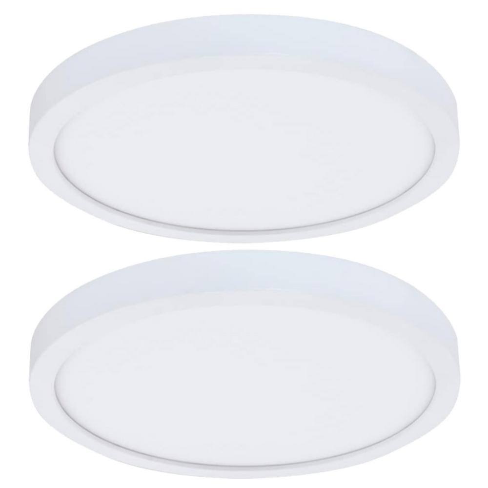 KOAOEIRS 12 in. 28-Watt 3500K/4000K/5000K Selectable LED Flush Mount ...