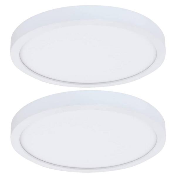 KOAOEIRS 12 in. 28-Watt 3500K/4000K/5000K Selectable LED Flush Mount ...