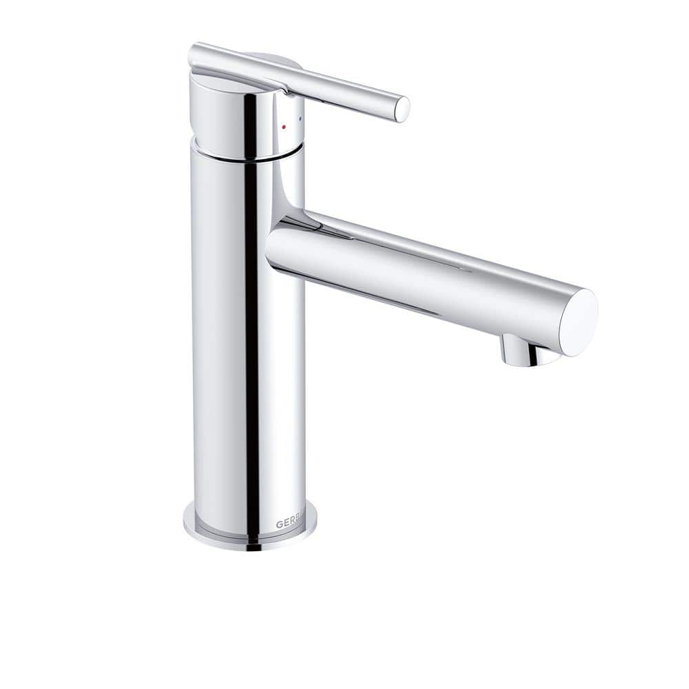 Gerber Parma Single Handle Single Hole Bathroom Faucet with Deckplate ...
