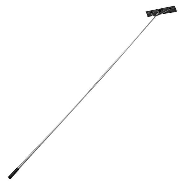 Misopily 264 in. Steel Handle Steel Expandable Head Roof Rake with 21 ...
