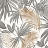 HOLDEN Wild Palms Grey Textured Non-Pasted Wallpaper (Covers 56 sq. ft ...