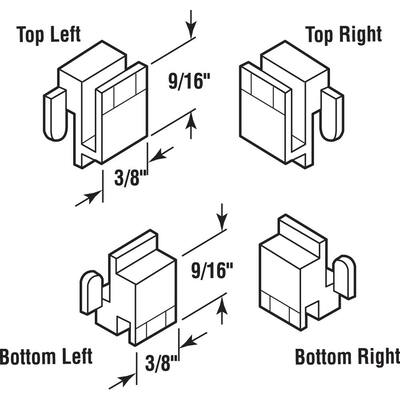 Window Rollers & Guides - Window Hardware - The Home Depot