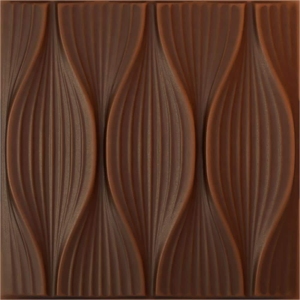 Ekena Millwork 19 5/8 in. x 19 5/8 in. Willow EnduraWall Decorative 3D ...