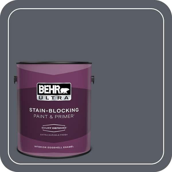 BEHR ULTRA 1 gal. #760F-6 Distant Thunder Extra Durable Eggshell Enamel ...