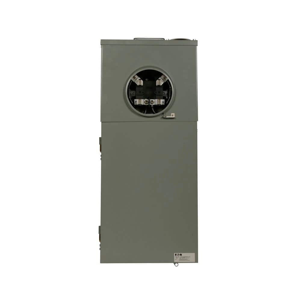 Eaton CH 200 Amp 12-Space 12-Circuit Non-EUSERC Meter Breaker Panel ...
