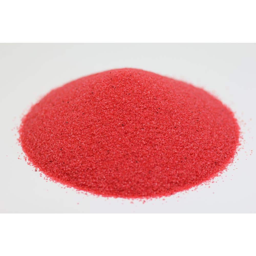 Yard Elements Colored Play Sand Red 10 lbs. Art Craft, Non-Toxic UV ...