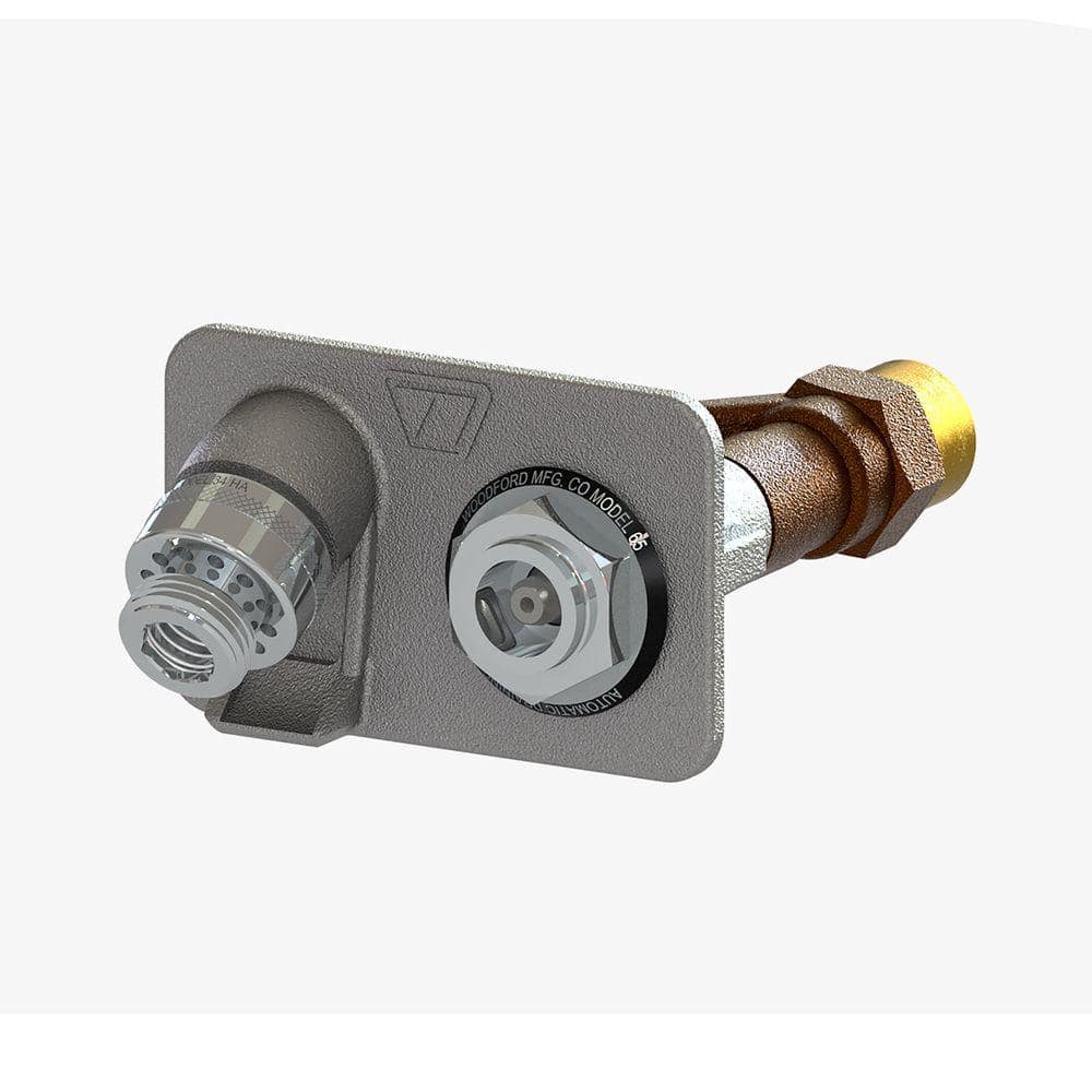 Woodford 3/4 in. Female FPT x Close Coupled Freezeless Anti-Siphon Wall ...