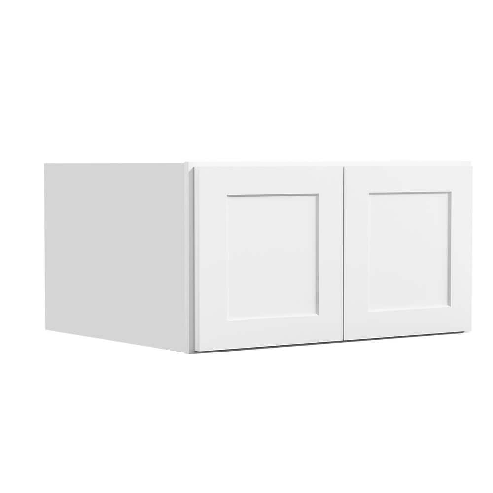 Hausvita 33 in. W. x 24 in. D x 18 in. H in Shaker White Plywood Ready ...